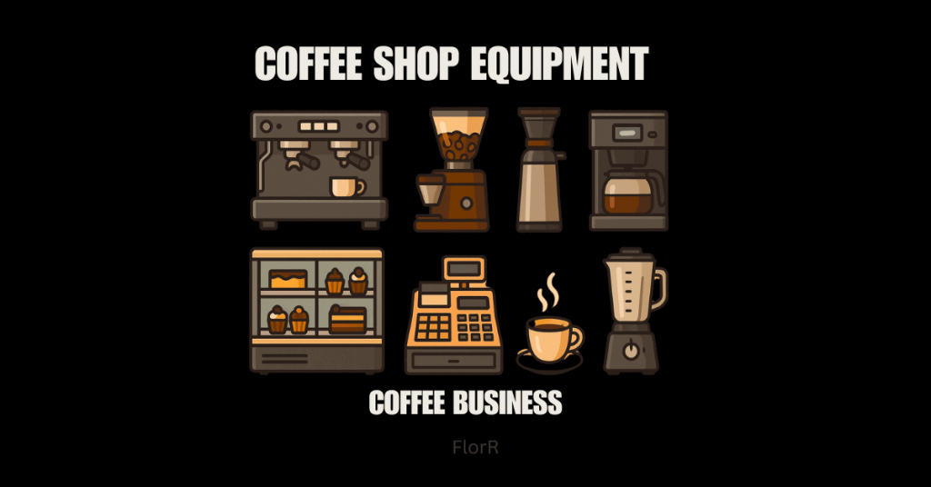 Essential Equipment List For Coffee Shop Startups | FlorR